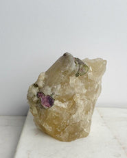 Pedra Turmalina Melancia no Quartzo Bruto 345 g – Bortoluzzi Shop dos ...
